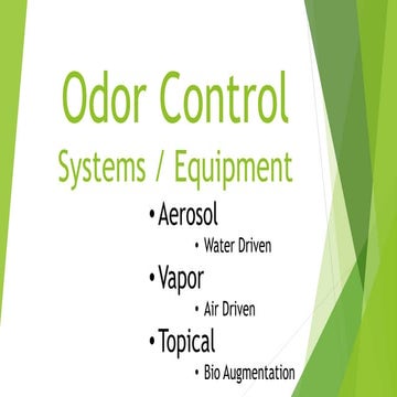 Odor Control Systems Presentation | PPTX