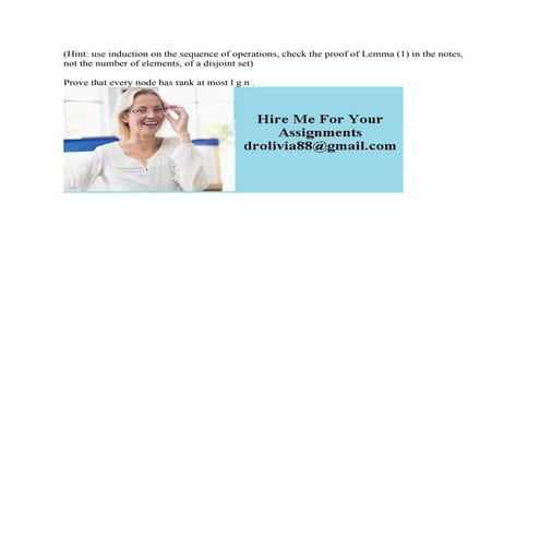 (Hint- use induction on the sequence of operations- check the proof of.pdf