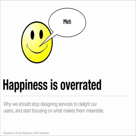 Happiness is Overrated | PDF