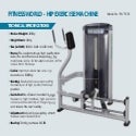 Hip exercise-machine