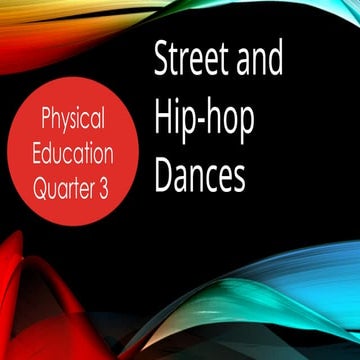 HIP-HOP-QUARTER-3-Lesson 1 LESSON FOR GRADE 10 | PPT