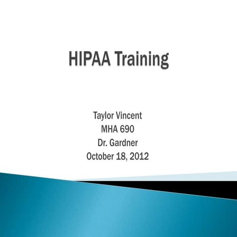 HIPAA | PPT