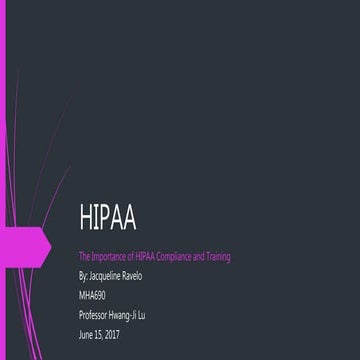 HIPAA | PPT