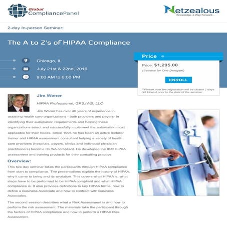 The A to Z's of HIPAA Compliance | PDF