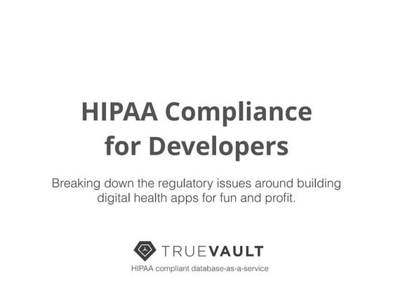 Hipaa slideshow | PPT