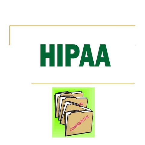 Hipaa inservice | PPT