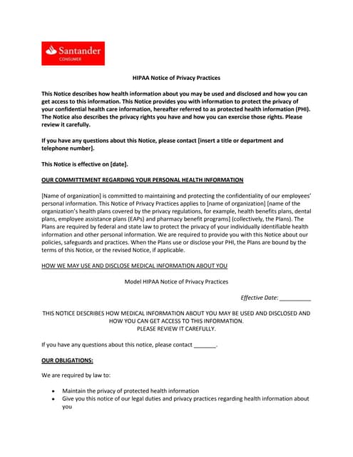 Privacy Practices Notice | PDF