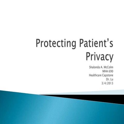 Hipaa presentation | PPTX