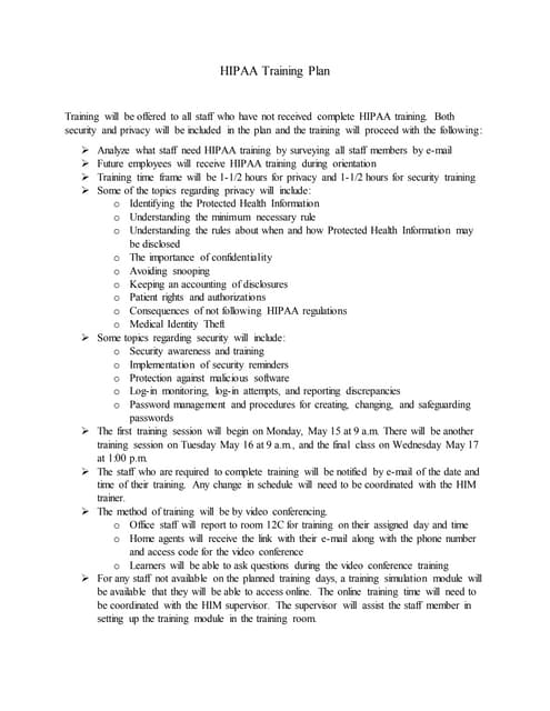 Hipaa training | PPT