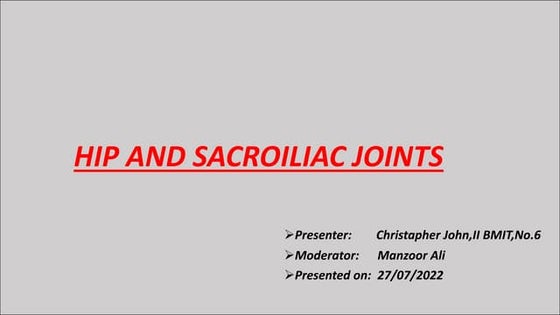 Radiographic views of proximal femur and pelvis | PPT