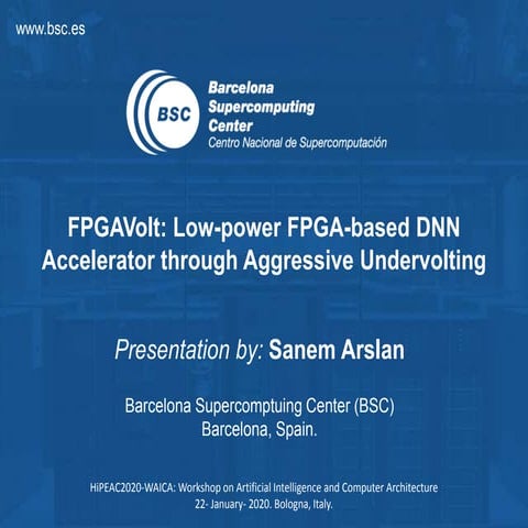 Fpgavolt Low Power Fpga Based Dnn Accelerator Through Aggressive
