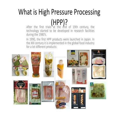 Hiperbaric hpp seafood 2013 | PDF