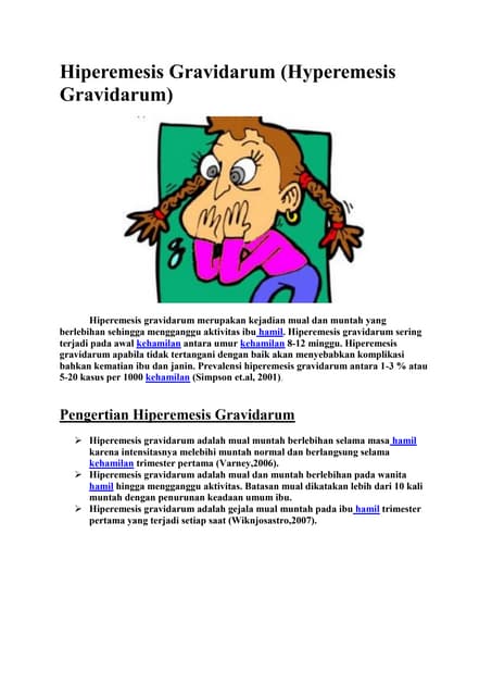 Hiperemesis Gravidarum | PPT