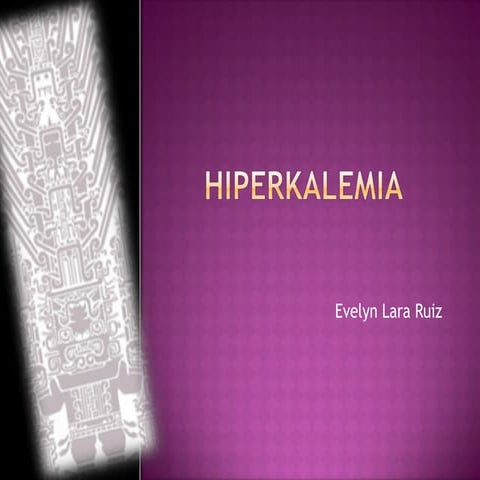 Hiperkalemia | PPT