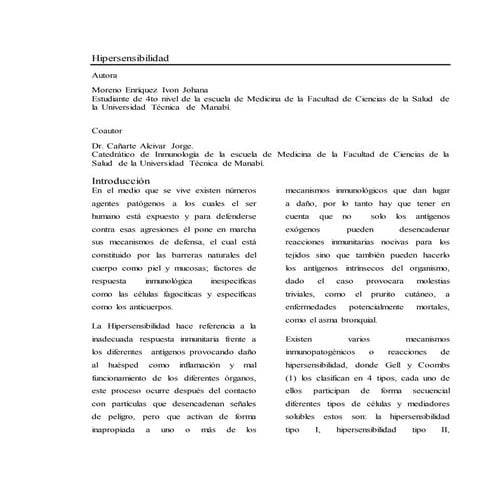 Hipersensibilidad tipo iv | PPTX