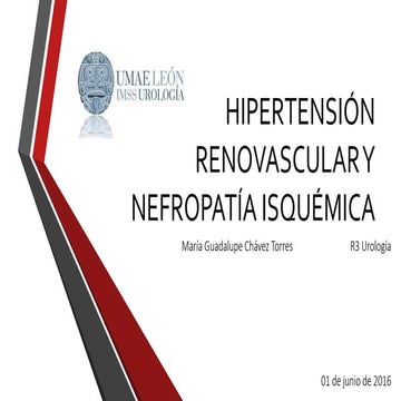 Hipertensión renovascular | PPTX | Diseases and Conditions | Medical Health