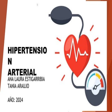 Hipertension Arterial 2024.............. | PPTX | Heart and Cardiovascular Diseases | Diseases ...
