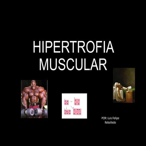 Trofismo muscular | PPTX