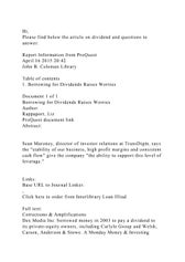 The New House of Lazard | PDF