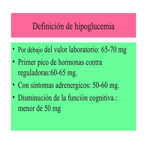 Hipoglucemia | PPT
