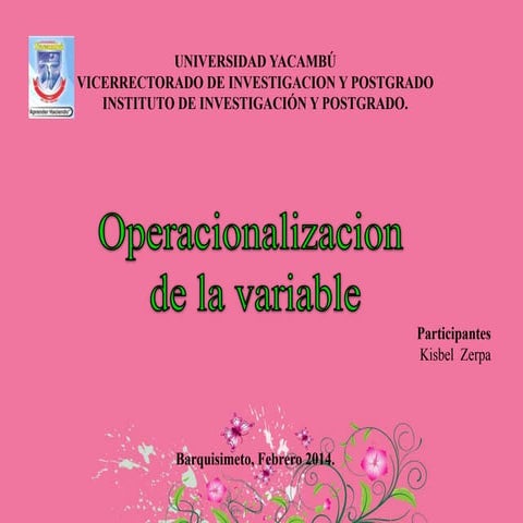 Hipotesis Y Variable Pptx