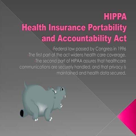 HIPPA---Chantel Artis Spencer | PPSX
