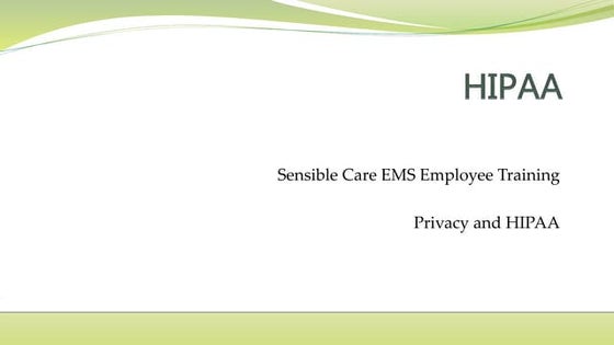 HIPAA , REGULATORY AFFAIRS , M.PHARM ... | PPT