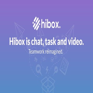 Hibox - Task Management, Business Chat and Videoconferencing | PDF