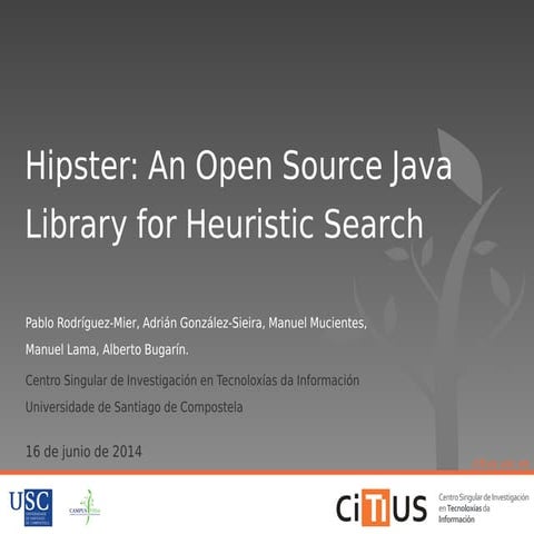 Hipster: An Open Source Java Library for Heuristic Search | PDF | Search | Internet