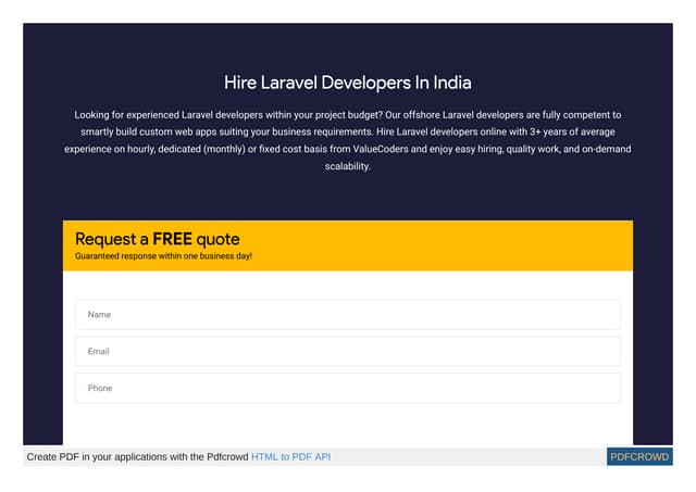 Hire Laravel Developers India | Laravel Development Services | Hire ... Hire Laravel Developers India | Laravel Development Services | Hire ...