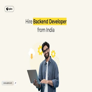 Hire Backend Developer from India - Hire from top 3.5% talents | PDF