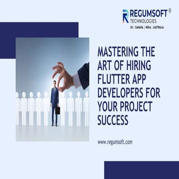 Hire Dedicated Flutter Developers | PPTX