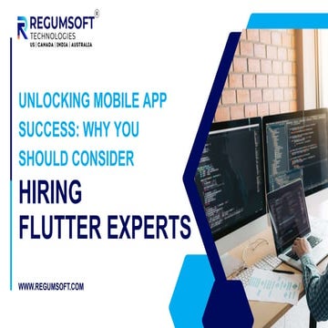 Hire Dedicated Flutter Developers | Hire Dedicated Flutter Developers | PPT