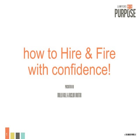 How To Hire & Fire With Confidence | PPT