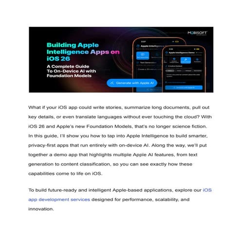 Hire iOS App Developers for AI-Powered Apps with Apple Intelligence.pdf