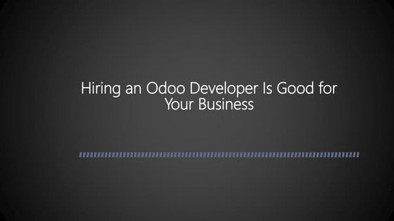 Odoo Developer - How to Hire the Best One.pdf