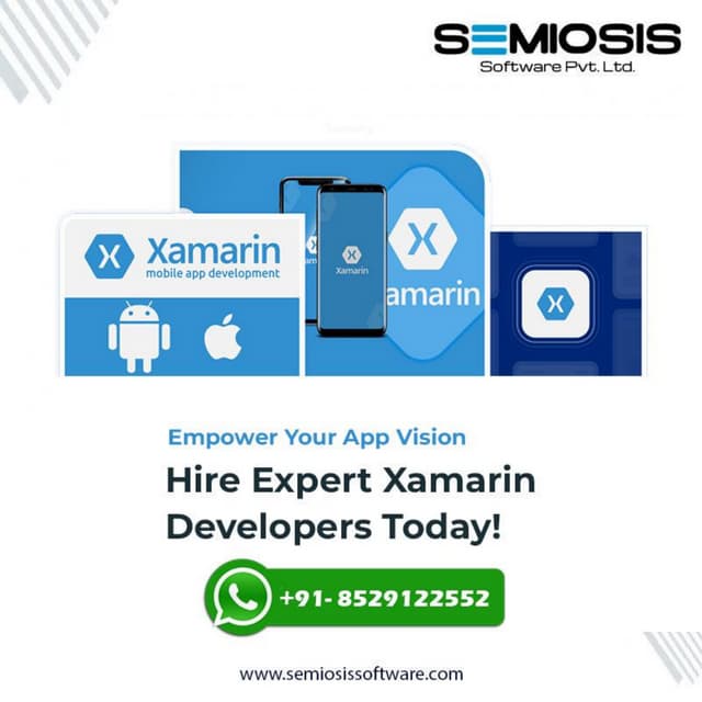 Hire Xamarin Developers - ☎ +1 9177322215 | PDF