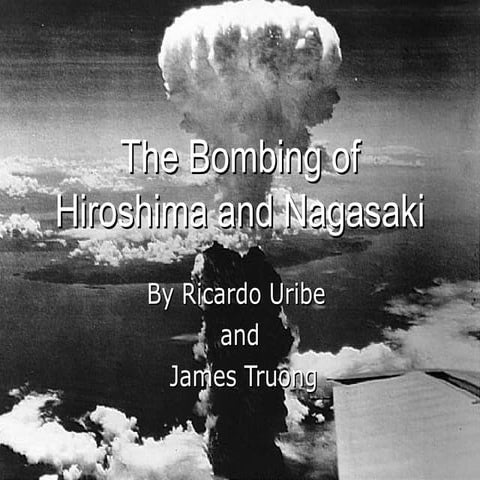 Atomic Bombing Of Hiroshima & Nagasaki | PPS