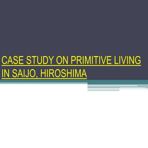Hiroshima Pyramid House Case Study | PPT
