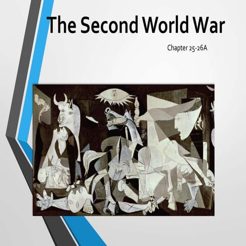 His 102 chapter 25 26 a the second world war part 1 | PPTX | Civic ...