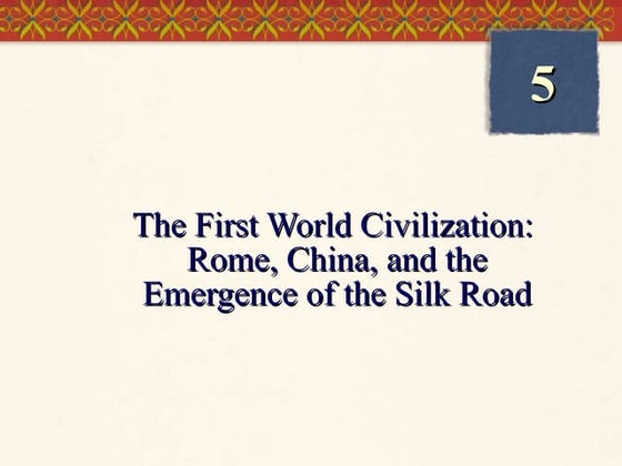 The Empires of Ancient Rome and Ancient China | PDF