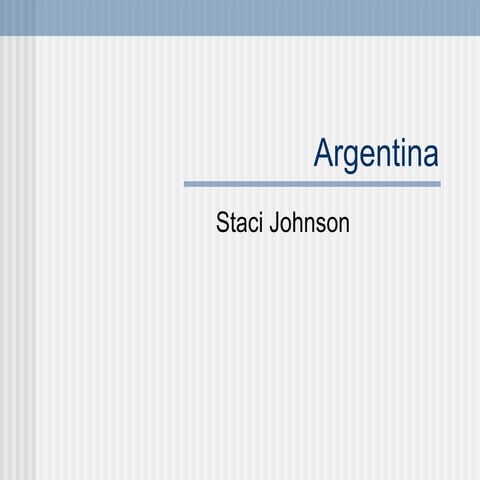Argentina Powerpoint | PPT