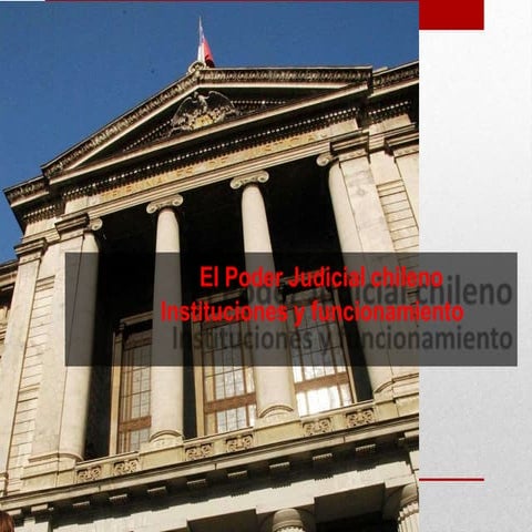 Los Poderes del Estado en Chile: el Poder Judicial | PPTX