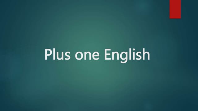 A presentation on the chapter ‘his first flight’ | PDF