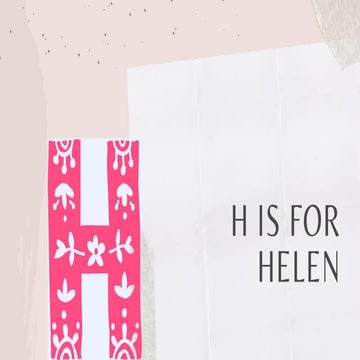 H is for.... | PDF