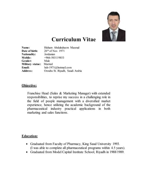 Basem Fouad CV | DOC