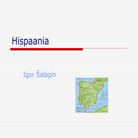 Hispaania | PPTX
