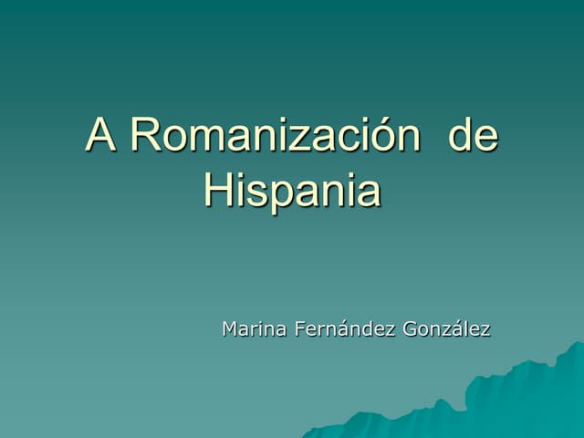 Hiapania romana | ODP