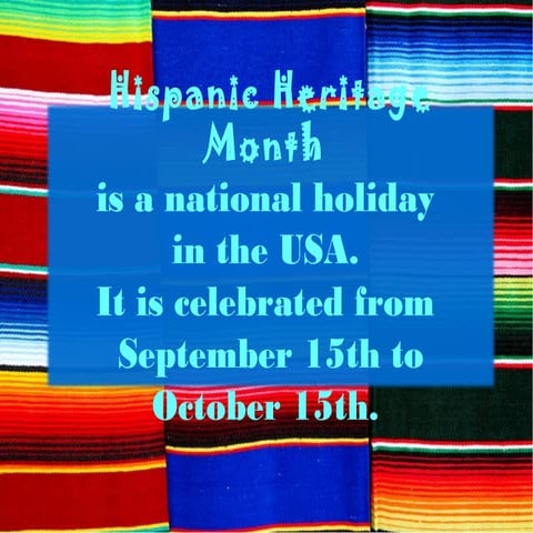 Hispanic Heritage Month | PPT