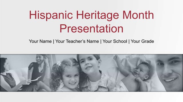 Hispanic Heritage Month | PPTX